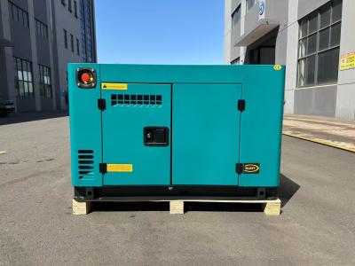 China 12KW 15KVA Silent Diesel Generator All-copper 220V/380V High Efficiency for sale