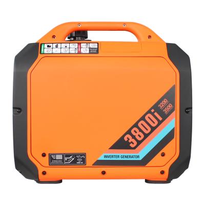 China Portable Inverter Silent Gasoline Generator 3.2kva/3.5kva 50/60hz CE EPA Certified for sale