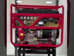 Remote  5kw 6.25kva Open Frame Gasoline Generator Auto Start Small Gasoline Generator