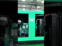 Generatore di contenitori insonorizzato da 1250 kW Cummins / Perking / WEICHAI Set generatore diesel da 1000 kW