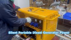 Silent Diesel Generator 3KW to 10KW Portable Power Solution