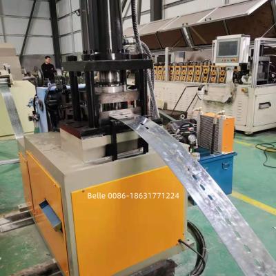 China 3mm Galvanized Steel Strut Channel Roll Forming Machine Mechanical Punching for sale