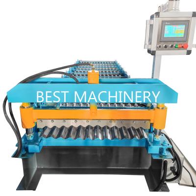 Китай Крен листа ширины 1000mm катушки настилая крышу формируя машину гофрировал стальной быстрый ход профиля продается