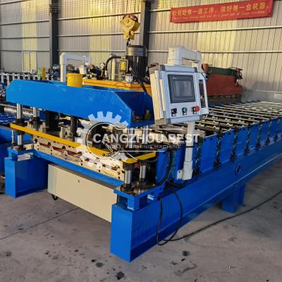 中国 機械色の鋼鉄パネルの作成を形作るシート ロールに屋根を付けるPpgi Tr6 Pv6 販売のため