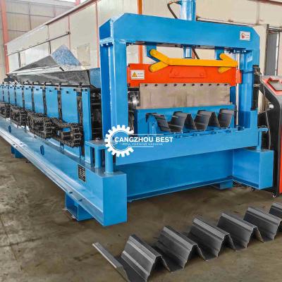 Cina Il pavimento d'acciaio dello strato di Decking della costruzione lamina a freddo la formazione del controllo dello SpA della macchina in vendita