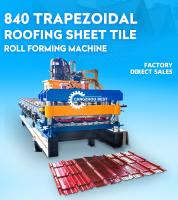 China High Speed 4m/Min IBR Roofing Sheet Making Machine With Servo Motor Driven for sale