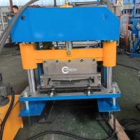 China Standing Seam / Self Lock Roof Sheet Roll Forming Machine  8 - 15m/Min for sale
