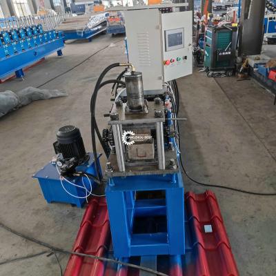 China Hydraulic Automatically L / U Shaped  Roll Forming Machine PLC Control for sale