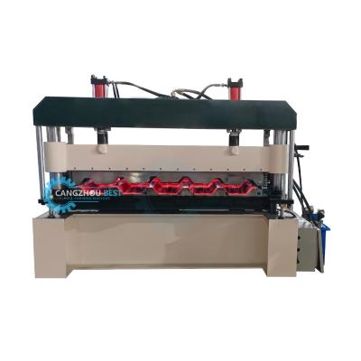 Китай Крен листа цвета стальной настилая крышу формируя профиль Tp40 Ibr Бразилии машины популярный стальной продается