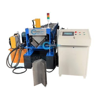 China 2mm Thickness Angle Channel Rolling Forming Machine For Galvanzied Steel Profile for sale