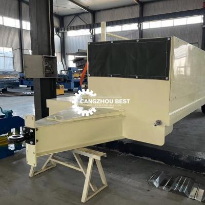 China Accurate Cutting Long 0.8mm Arch Roof Roll Forming Machine Voltage 380v 50hz 3 Phase for sale