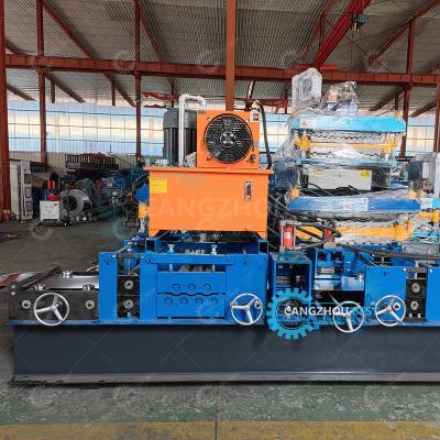 China Steel Welding Type Door Frame Making Machine PLC Control 10m/Min for sale