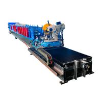 China Cold Galvanized Downspout Machine For Seaming Type Square Pipe for sale