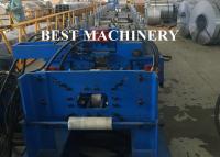 China Roofing Downpipe Channel Roll Forming Machine Seamless Square Shape for sale