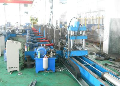China Heavy Duty Gear Box Pallet Shelf Rack Roll Forming Machine Storage Shelf Pillar for sale