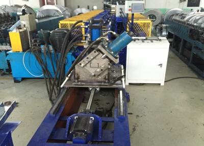 China Stud And Track Roll Forming Machine HIgh Speed Steel GI Omega Furring Channel for sale