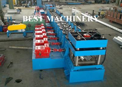 China Highway Guardrail Roll Forming Machine Hydrualic Punching Cutting for sale