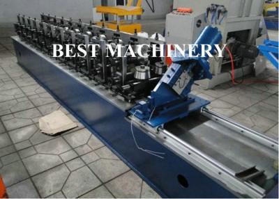 China Wall Ceiling Channel Roll Forming Machine Light Steel Keel Omega BV / SGS for sale