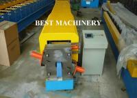 China Rectangle Shape Water Down Spout Roll Forming Machine Flying Saw Cutter for sale
