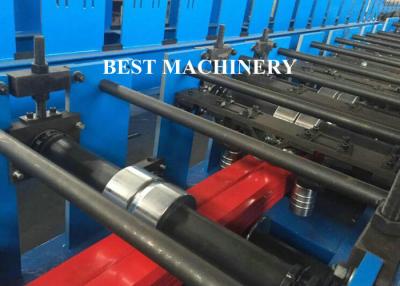 China Aluminium Rain Water Sheet Metal Roofing Machine 0.3mm - 1.0mm PPGI / GI Material for sale