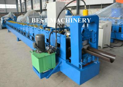 China Downpipe / Down Spout Roll Forming Machine Automatic PLC Control for sale