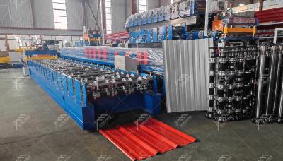 Китай 3T гидравлическая режущая крышевая листовка руловая формовая машина с системой управления PLC продается