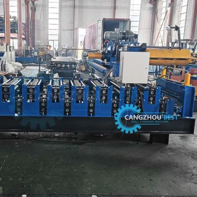 China House Building Double Layer Two Profiles Roof Sheet Roll Forming Machine for sale
