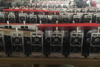 China Galvanized Steel Metal Stud And Track Roll Forming Machine Chain Driven Type for sale