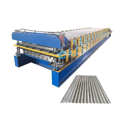 中国 フルオート水力発電 4kw 2層ゴロゴロ屋根タイルロール形成機 販売のため