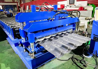 Chine Machine de formage de rouleaux de tuiles vitrées en acier galvanisé à vendre