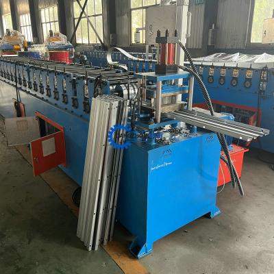 China Highly Durable Vegetable Garden Perforated Steel Fence Making Roll Forming Machine for sale