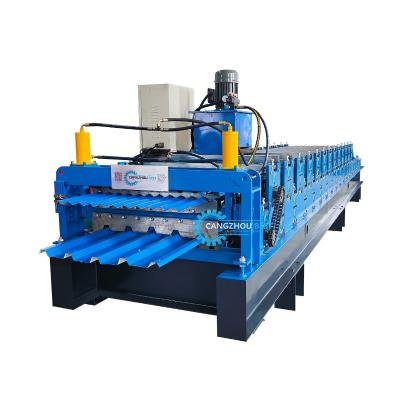 中国 IBR 686 波紋型 762 鋼プロファイル 屋根のシートロールを形作る機械 販売のため