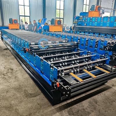 中国 15-20m/Min オーダーメイド幅製造ニーズのための二重層屋根ロール形成機械 販売のため