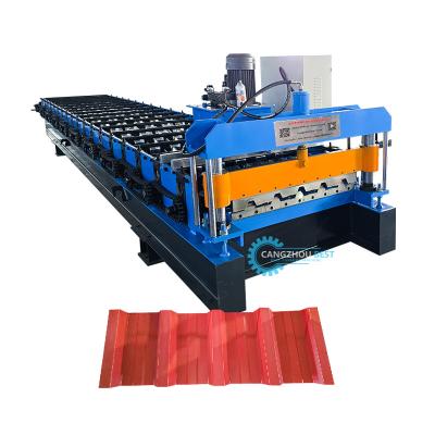 China Südafrika Einfachschicht 686 IBR Hochrippen-Dachprofil-Rollformmaschine for sale