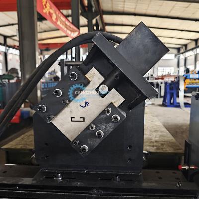 China Flying Cutter High Speed Galvanied Main Channel Roll Forming Machine for sale