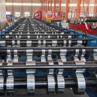 China Automatic Galvanized Metal Decking Floor Sheet Roll Forming Machine for sale