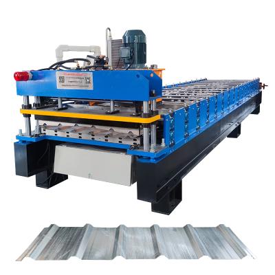 中国 高リブ色鋼屋根シート メタルシート 冷式ロール形成機械 販売のため
