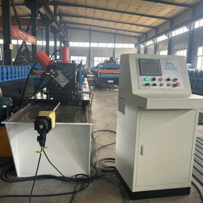 China Flying Cutter High Speed Gypsum C Channel steel Profile Roll Forming Machine for sale