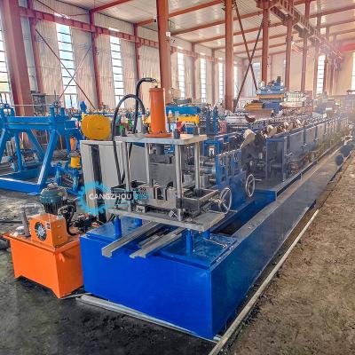 China Automatically Change Size C Stud&U Track Mulit Size Steel Profile Roll Forming Machine for sale