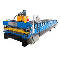 China Peru popular high-performance fully automatic TR4 and TR5 trapezoidal roofing sheet double-layer machine for sale