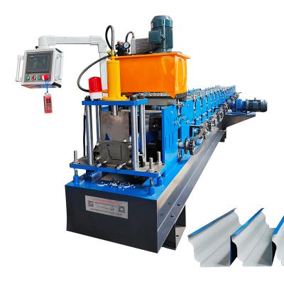 China Automatically Buliding Material Drain Water Steel Profile K Gutter Making Roll Forming Machine for sale