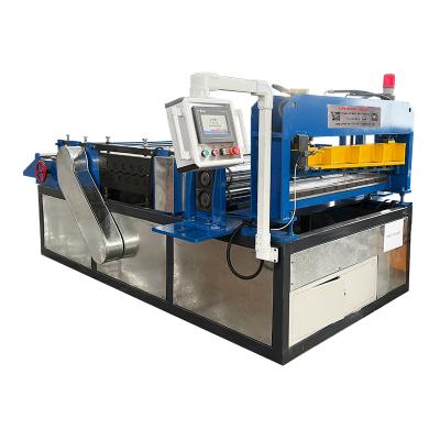 China Aluminum PPGI Galvanized Steel Coil Sheet Hydraulic Cutting To Length Roll Forming Machine for sale