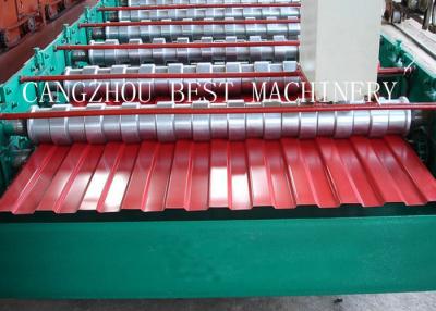 China Australia Style Steel Roller Shutter Door Roll Forming Machine 5.5KW PLC Control for sale