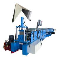 China PLC Control Automatically K Gutter Rain Gutter Roll Forming Machine for sale
