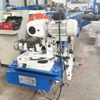 China Customized Saw Cutting Stainless Steel Gutter Roll Forming Machine for sale