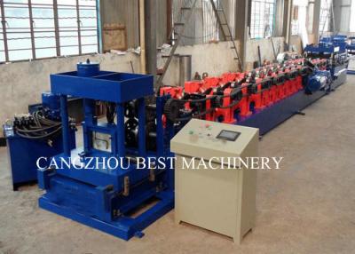 China Galvanized Zinc Z Channel Purlin Roll Forming Machine 2 Years Warranty for sale