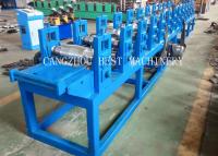 China 1 Year Warranty Shallow Rain Gutter Roll Forming Machine PPGI/ GI Material for sale