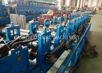 China 1 Year Warranty Shallow Rain Gutter Roll Forming Machine PPGI/ GI Material for sale