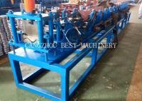 China 1 Year Warranty Shallow Rain Gutter Roll Forming Machine PPGI/ GI Material for sale