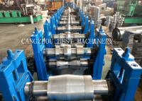 China 1 Year Warranty Shallow Rain Gutter Roll Forming Machine PPGI/ GI Material for sale